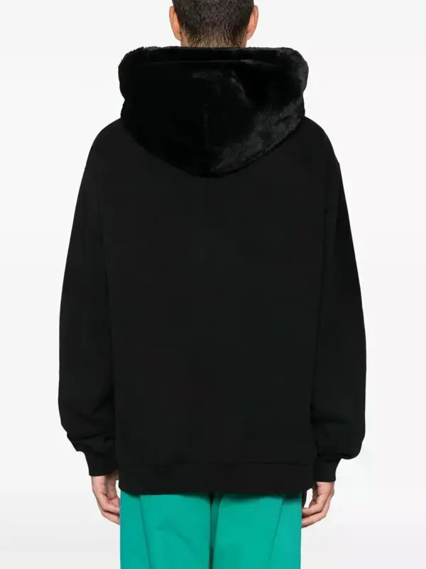 Marni Faux-fur Hooded Sweatshirt