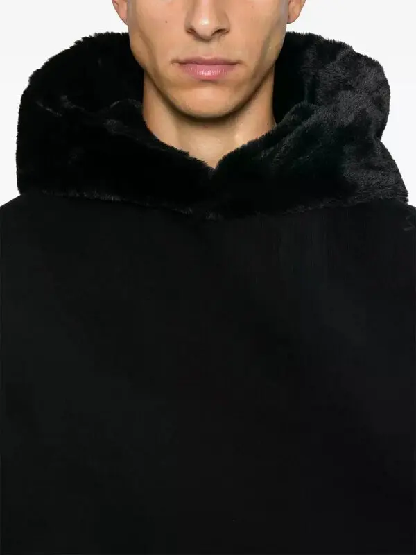 Marni Faux-fur Hooded Sweatshirt