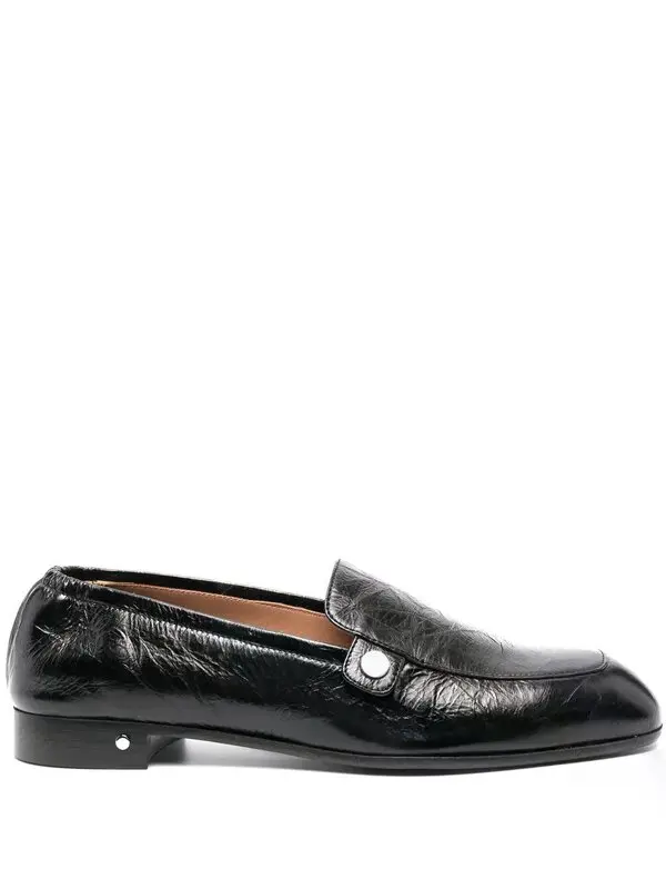 Laurence Dacade Creased Leather Loafers