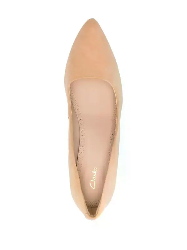 Clarks 75mm Laina Rae Suede Pumps