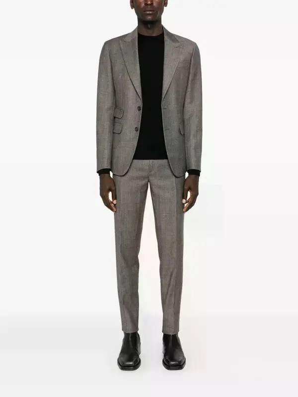 Dsquared2 Virgin Wool Jumper With Embroidered Logo