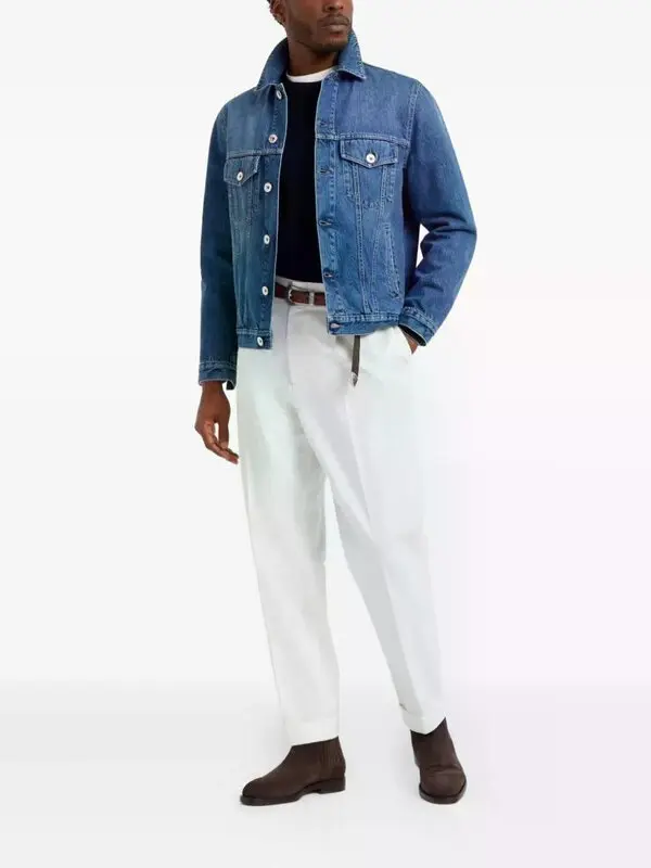 Brunello Cucinelli Crew Neck Cashmere Sweater