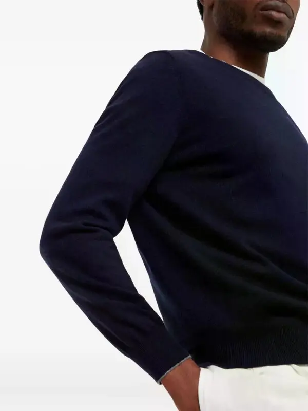 Brunello Cucinelli Crew Neck Cashmere Sweater