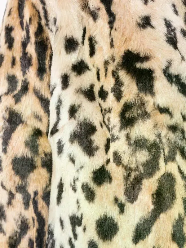 UNREAL FUR Leopard-print Faux Fur Coat