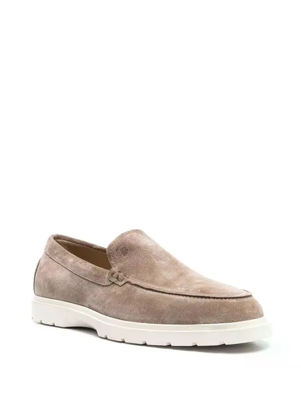 TOD'S Suede Slip-on Loafers