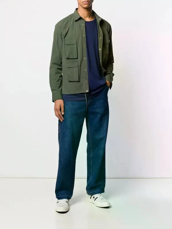 Polo Ralph Lauren Embroidered Long-sleeved T-shirt - Blue