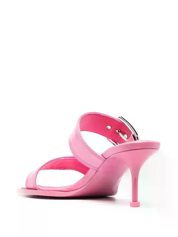 Alexander McQueen 75mm Buckled Leather Sandals