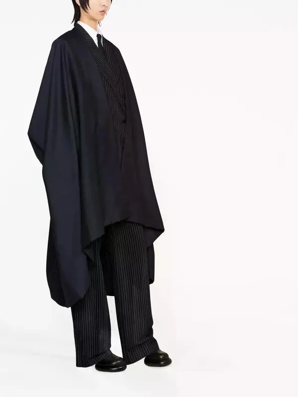 MAISON MARGIELA Mohair-blend Blanket Coat