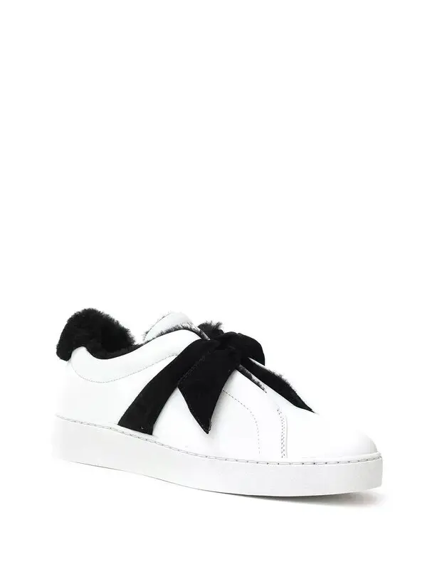 ALEXANDRE BIRMAN Shearling-trimmed Sneakers