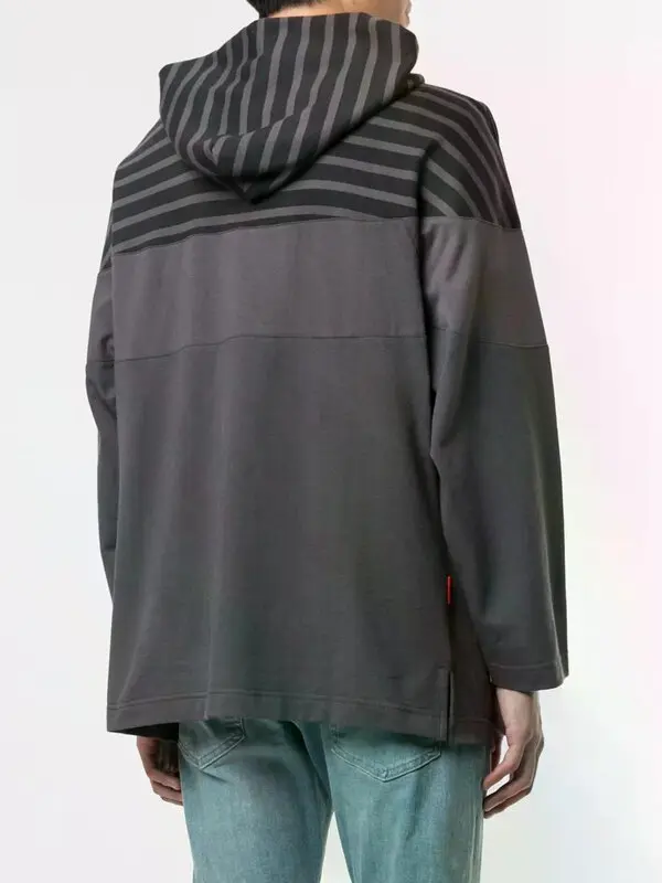 Martine Rose Striped Cotton Hoodie
