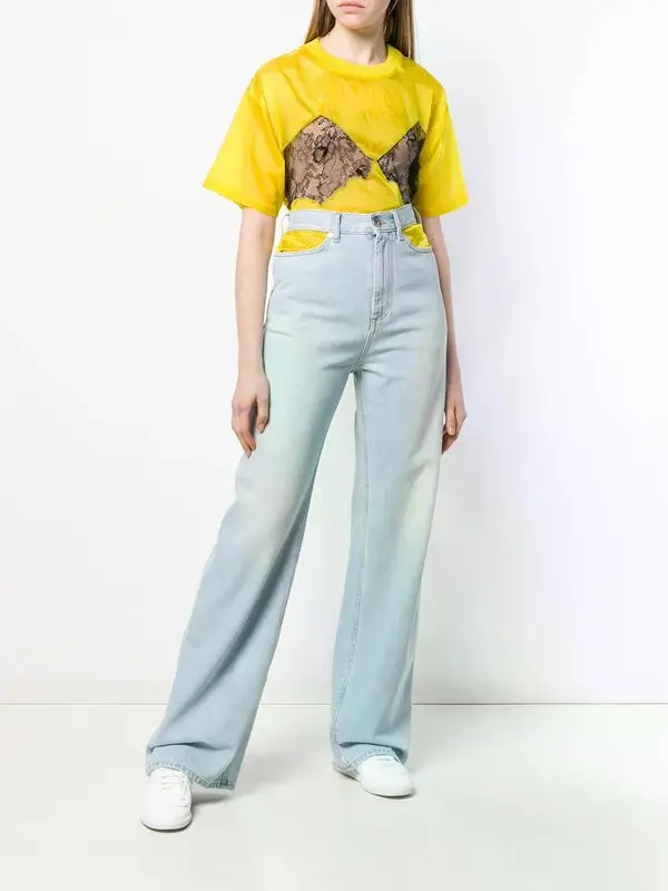 MAISON MARGIELA Décortiqué Wide-leg Jeans - Blue
