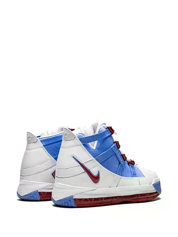 Nike Zoom Lebron Iii Qs "houston Oilers" Sneakers - Blue