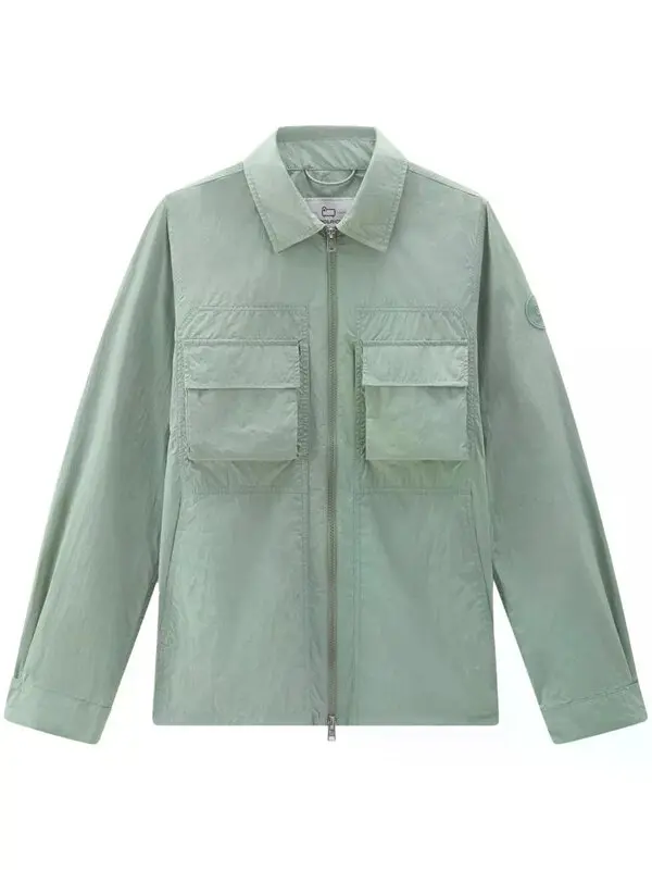 Woolrich Crinkle Shirt Jacket