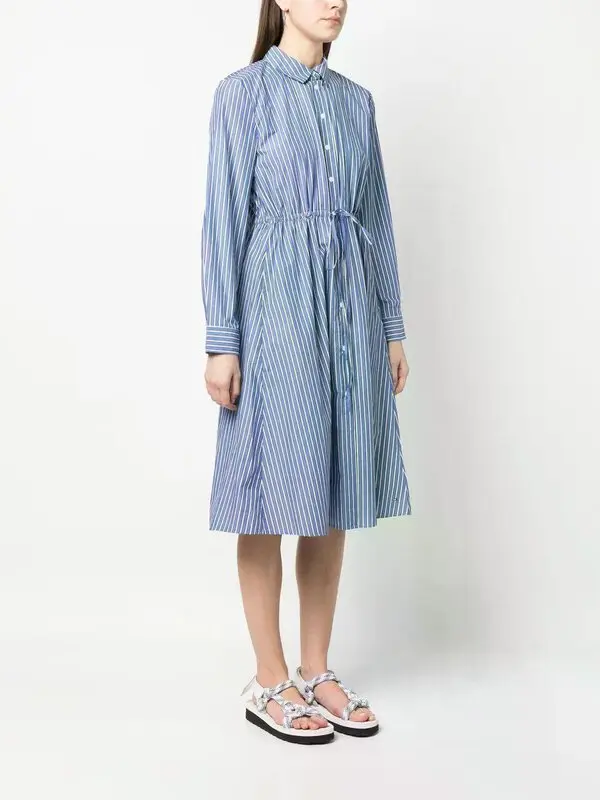 Tommy Hilfiger Stripe Cotton Shirt Dress