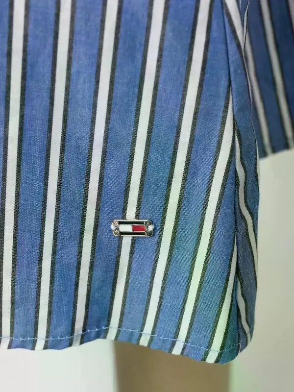 Tommy Hilfiger Stripe Cotton Shirt Dress