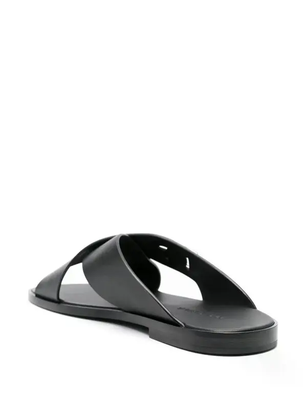 Dolce & Gabbana Dg Logo Leather Sandals