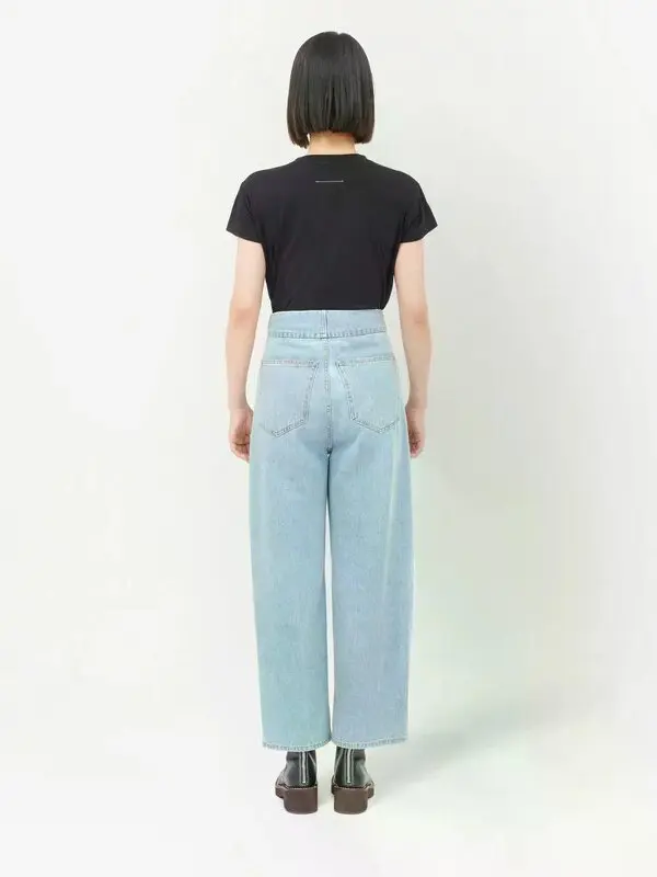 MAISON MARGIELA Mid-rise Cropped Jeans