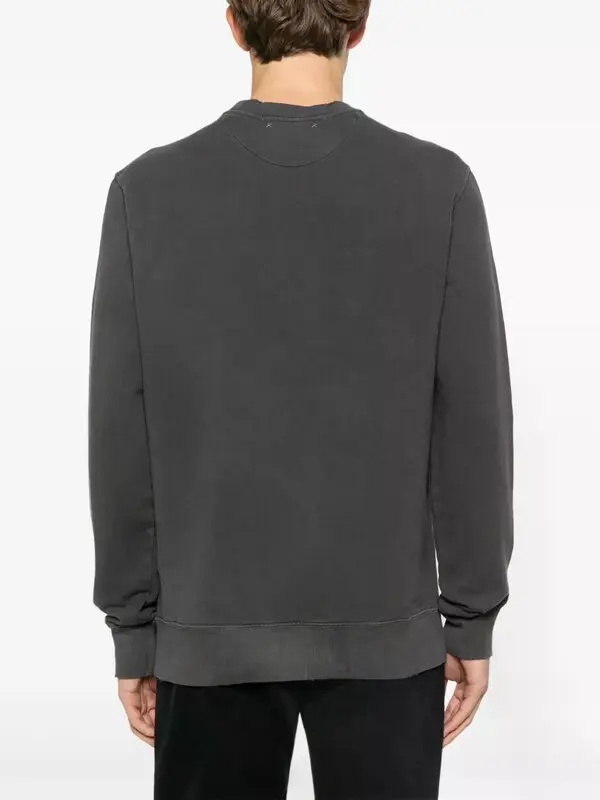 GOLDEN GOOSE Logo-print Long-sleeve Sweatshirt