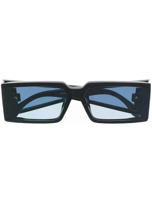 MARCELO BURLON COUNTY OF MILAN Fagus Square-frame Sunglasses - Black