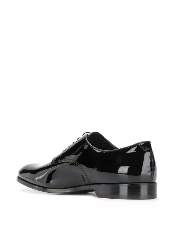DOUCAL'S Patent Leather Derby Shoes
