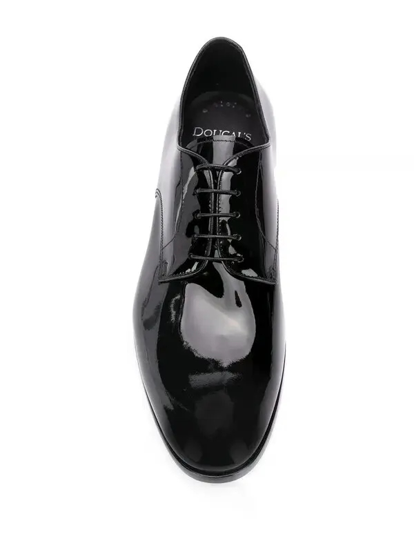DOUCAL'S Patent Leather Derby Shoes