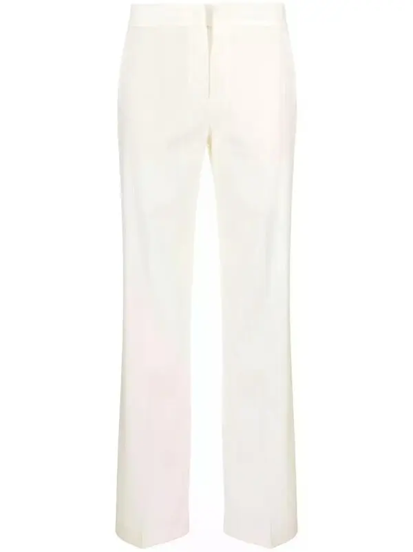Fabiana Filippi Virgin Wool Tailored Trousers Milk
