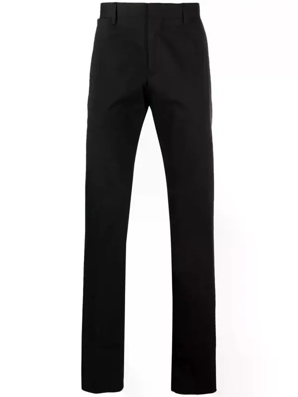 Zegna Four-pocket Cotton Chinos - Black