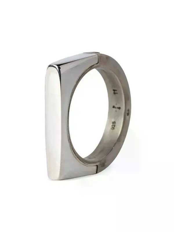 PARTS OF FOUR Sistema Oval Sterling Ring