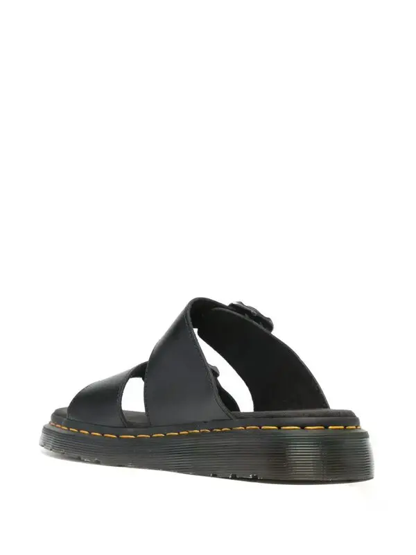 Dr. Martens Leather Sandals With Buckle Fastening