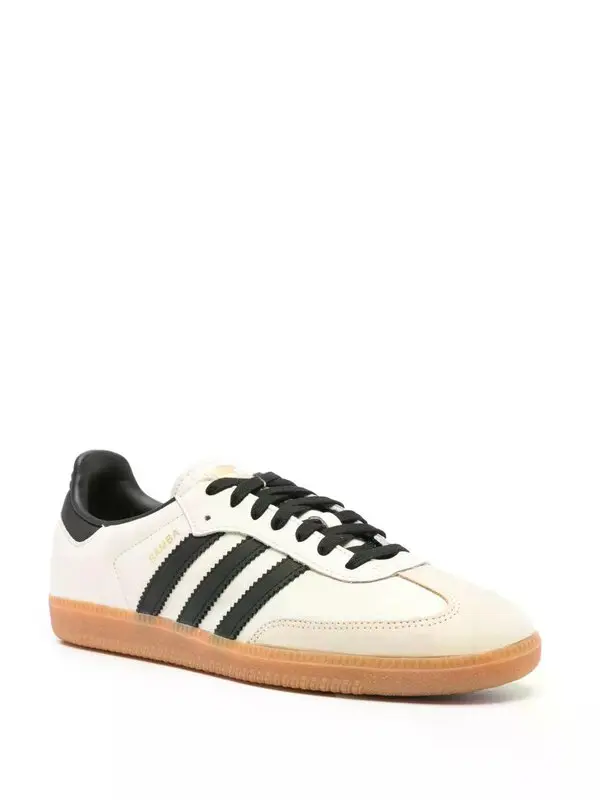 Adidas Samba Og Leather Sneakers - Neutrals
