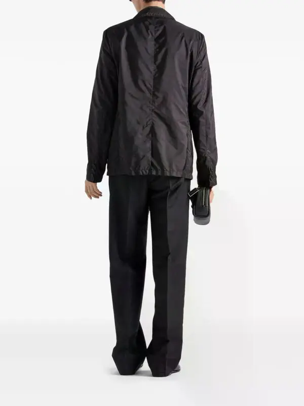 Prada Re-nylon Single-breasted Blazer