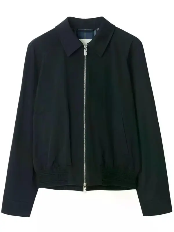 Burberry Zip-up Shirt Jacket