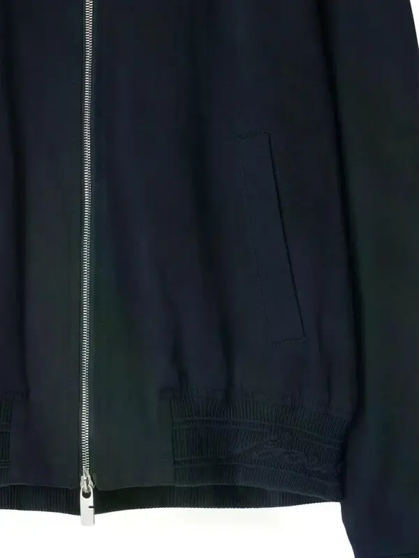 Burberry Zip-up Shirt Jacket