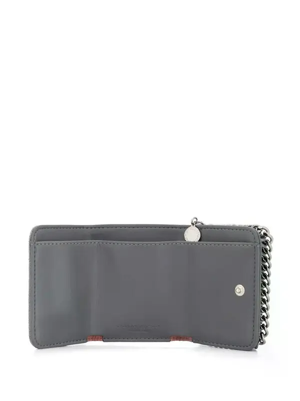Stella McCartney Falabella Tri-fold Wallet - Grey