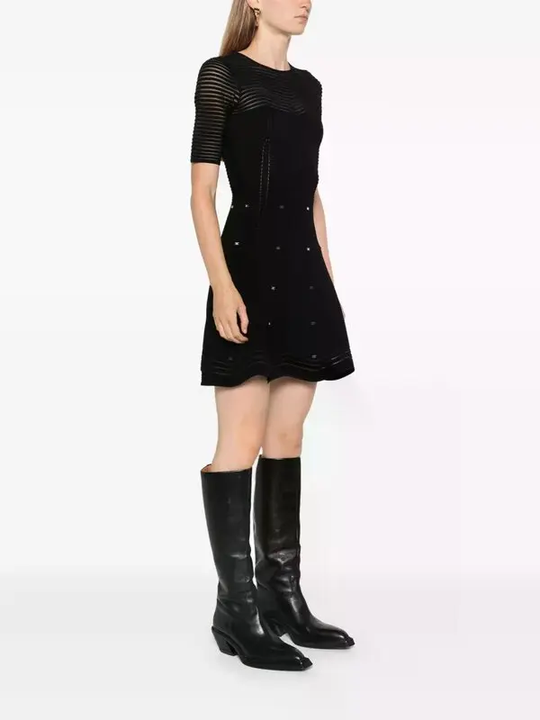 Elisabetta Franchi Knit Mini Dress