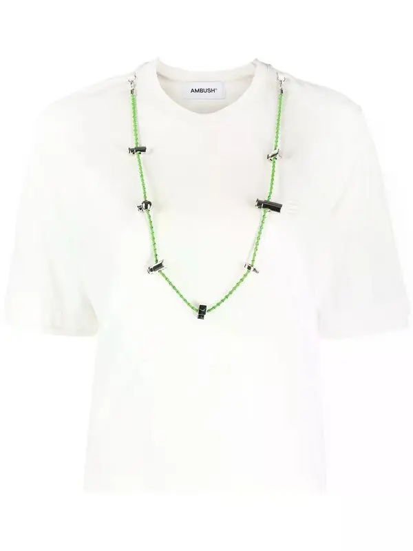 AMBUSH Stoppers Boxy T-shirt - Silver