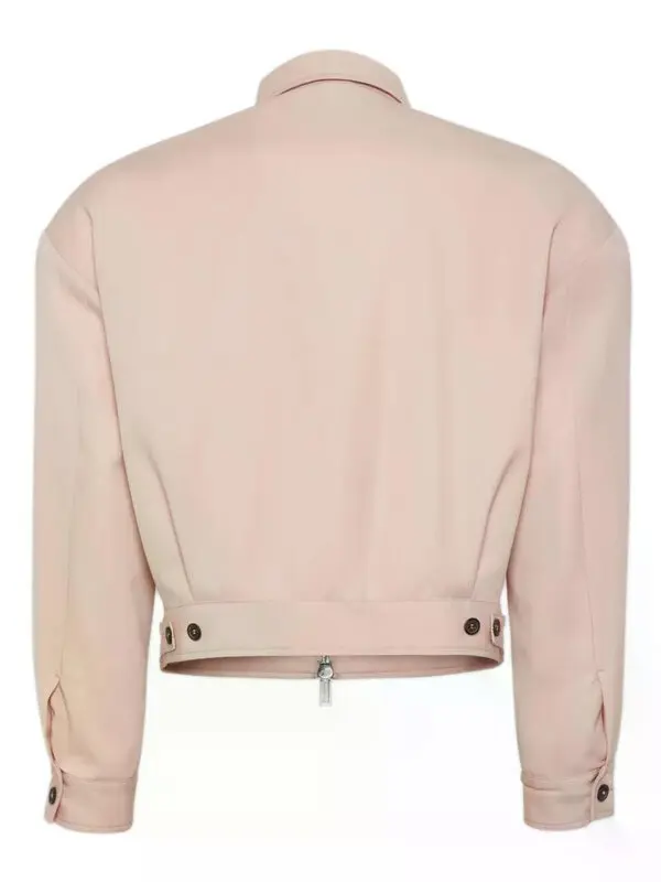 Dsquared2 Virgin Wool Bomber Jacket