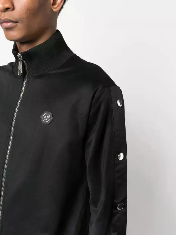 Philipp Plein Appliqué-detail Bomber Jacket