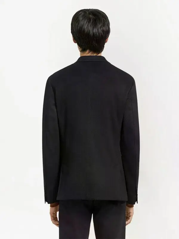 Zegna Oasi Single-breasted Cashmere Blazer - Blue
