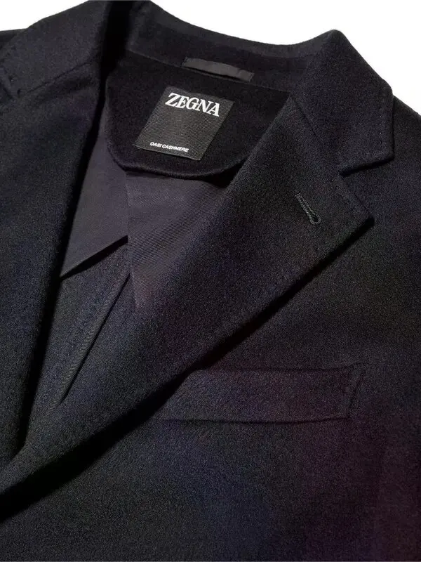 Zegna Oasi Single-breasted Cashmere Blazer - Blue