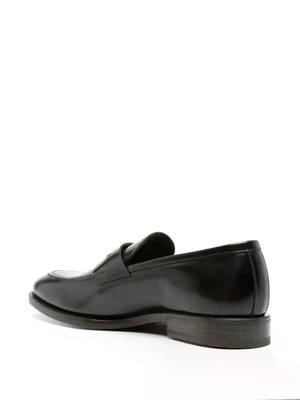HENDERSON BARACCO Calf Leather Penny Loafers
