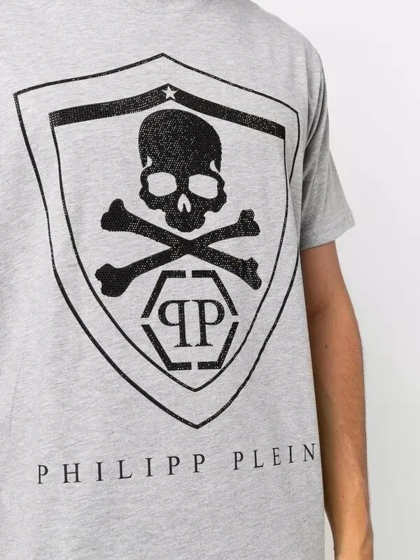 Philipp Plein Skull-logo Print T-shirt