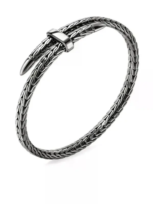 John Hardy Spear Flex Cuff Diamond Bracelet