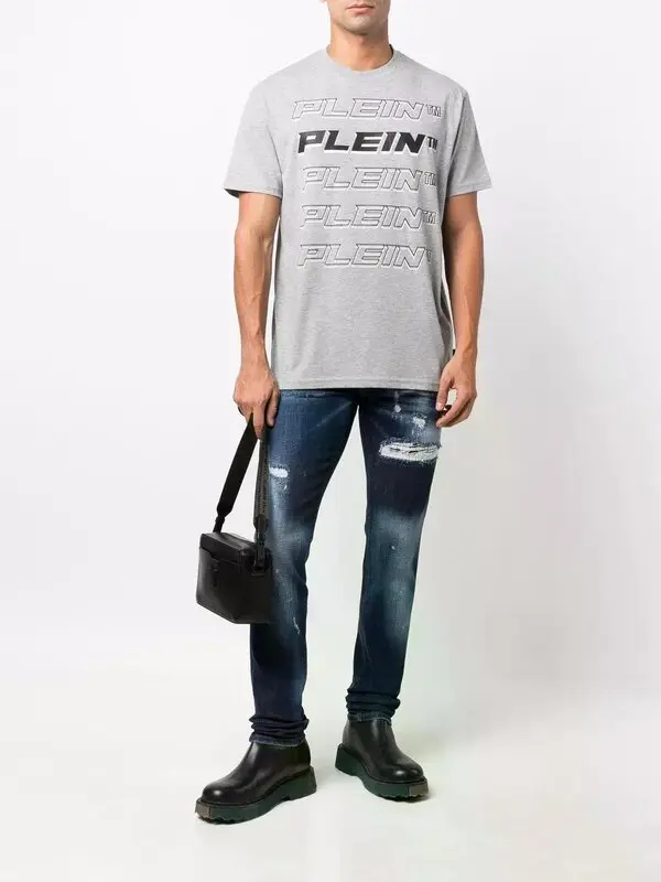 Philipp Plein Plein Repeat Logo T-shirt