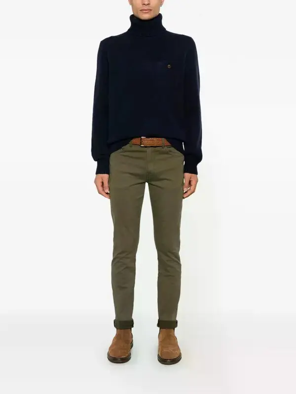 Polo Ralph Lauren Wool-cashmere Blend Roll Neck Sweater