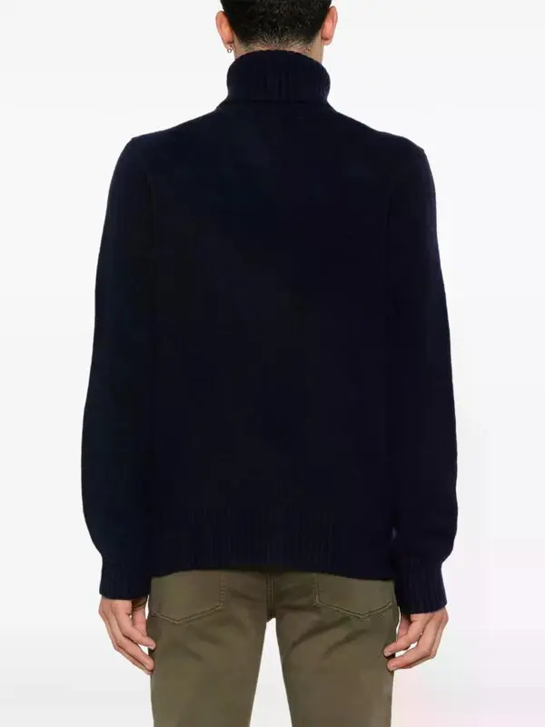Polo Ralph Lauren Wool-cashmere Blend Roll Neck Sweater