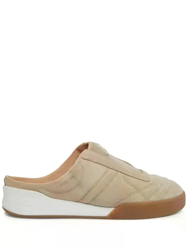 COURREGES Suede Club 02 Mules - Neutrals