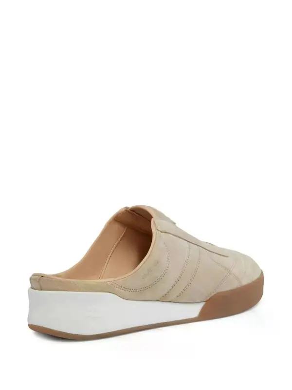 COURREGES Suede Club 02 Mules - Neutrals