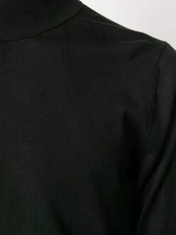 Dolce & Gabbana Cashmere Roll Neck Jumper - Black
