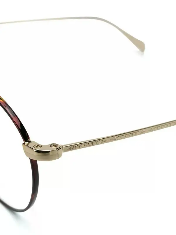 Oliver Spencer Coleridge Round Glasses - Brown